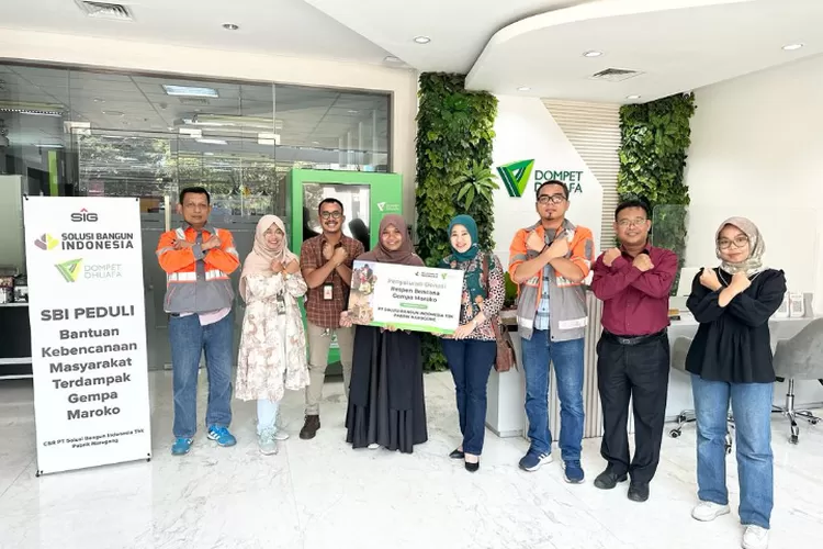 Pasca Gempa Maroko, Solusi Bangun Indonesia Pabrik Narogong Salurkan ...